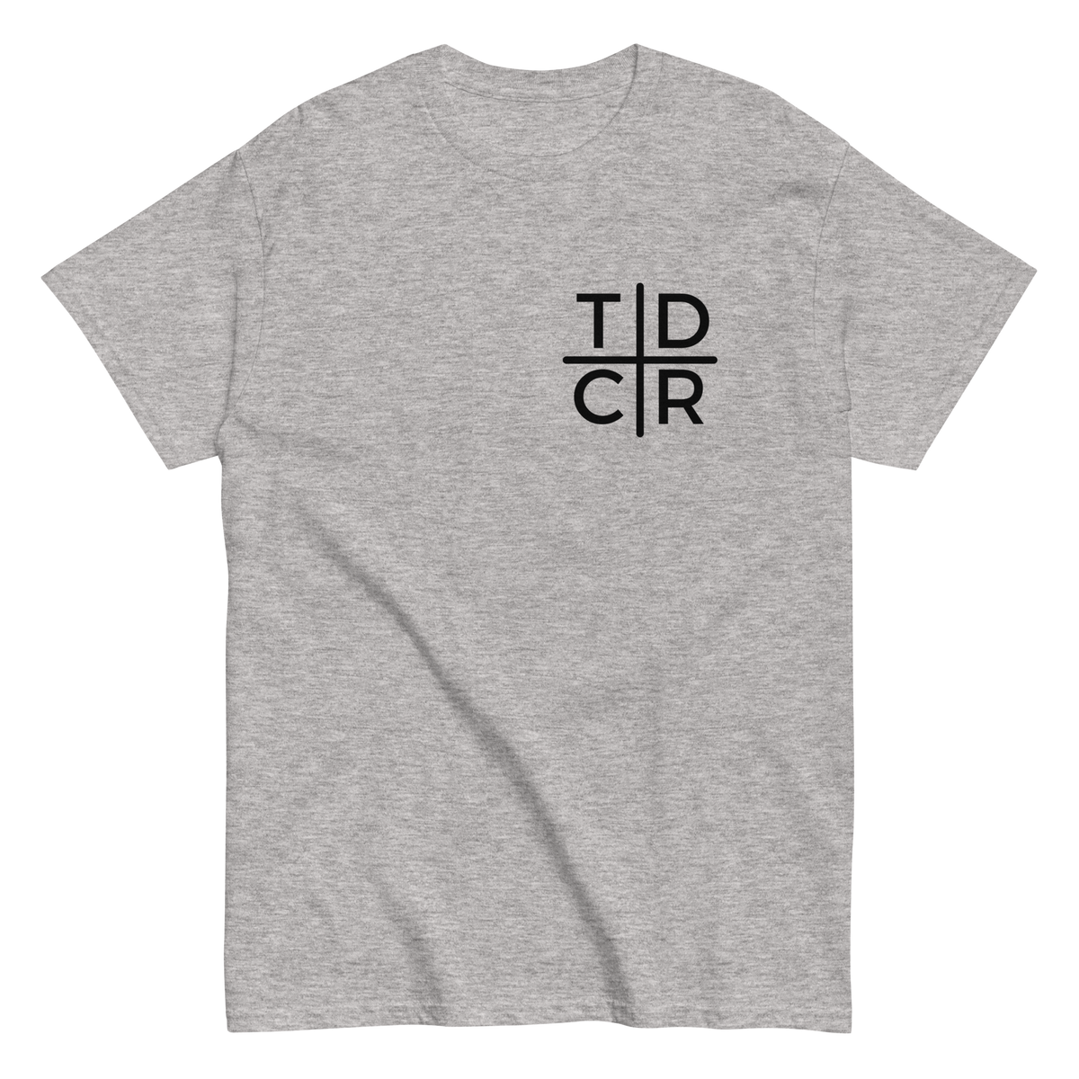 TDCR Men's classic tee shirt cotton